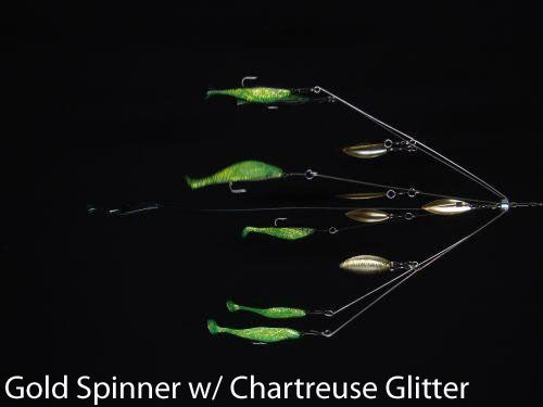 6 Arm 6" Shad Spinner – 9er's Lures