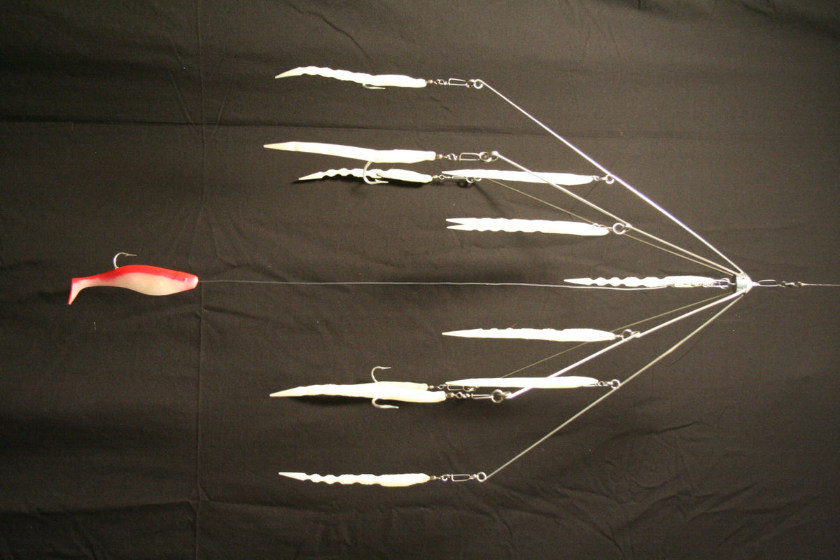 6 ARM 7 inch EEL Rig – 9er's Lures